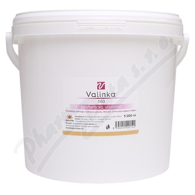 Vazelína bílá kosmetická Valinka 5000ml | Lékárny IPC
